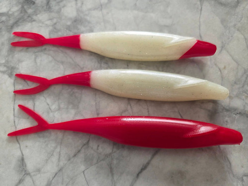 6 inch winged fluke Recipe by Sinister Baits | Circlebtackle