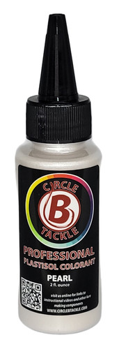 Pearl Plastisol Colorant 2 oz | Circlebtackle