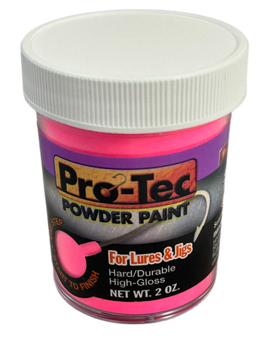 Pro-Tec Powder Paint Candy Pink for fishing Lures Jigs and Jig Heads ...