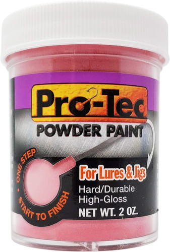Pro-Tec Powder Paint Candy Red for fishing Lures Jigs & Jig Heads ...