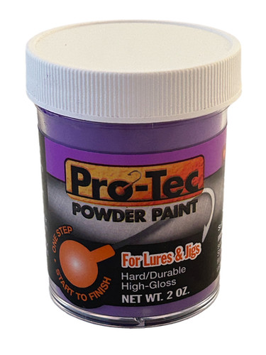 Pro-Tec Powder Paint Candy Purple for fishing Lures Jigs & Jig Heads ...