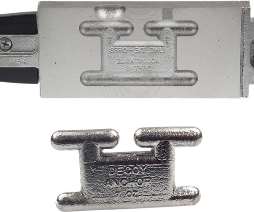 Do it Mold (1154) Decoy Anchor Wrap Around Size 7 Oz DAW-1-7 Cavities ...