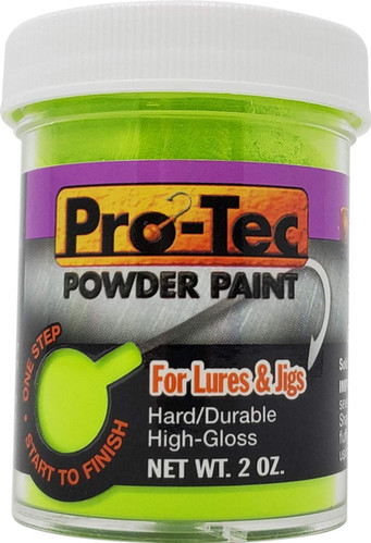Pro-Tec Powder Paint Green Chartreus for fishing Lures Jigs & Lure jig ...