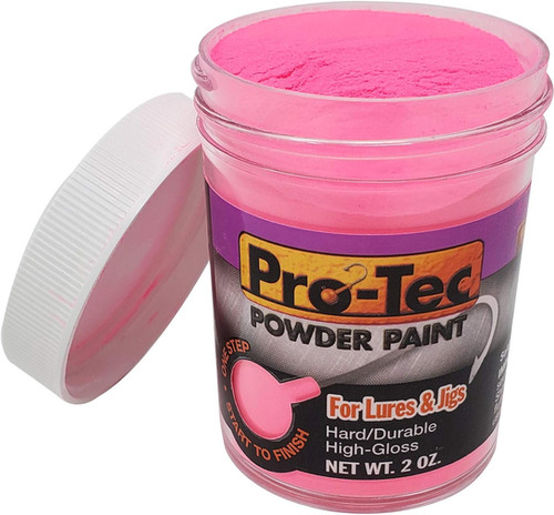 Pro-Tec Powder Paint Hot Pink for fishing Lures Jigs & lure heads ...
