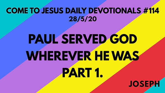 serve jesus scripture