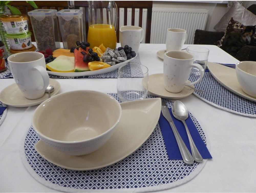 Modern Breakfast Table Set