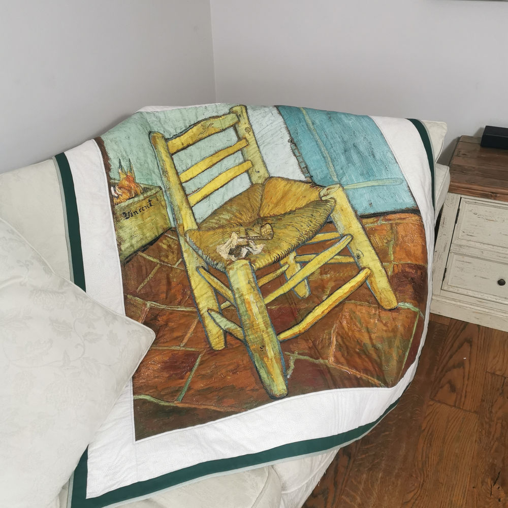 How to Turn a Panel into a Quilt - Vincent van Gogh- The Craft Cotton Co