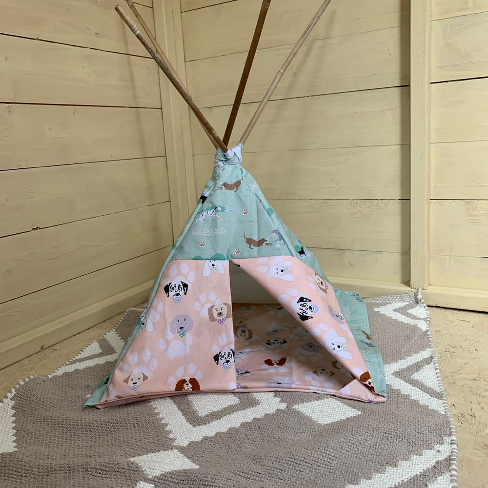 Fun Pet Teepee - Freddie and Friends- The Craft Cotton Co