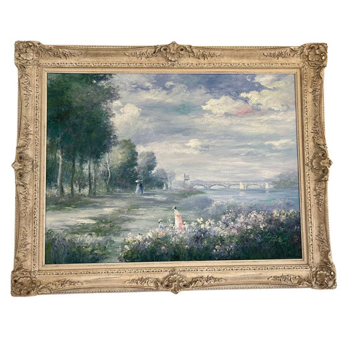 Signed Howard Kimble Oil Painting | MyGo2Girl