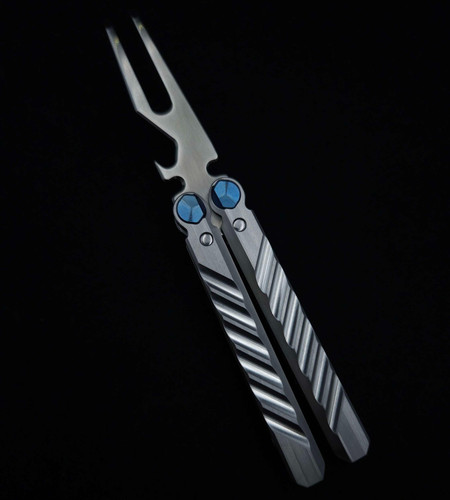 Pre Order Stainless FS Balisong Divot Tool | Twotalentsdesign