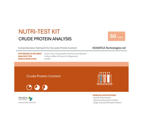 Nutri-Test Crude Protein Analysis Test Kit | Novatica Tech