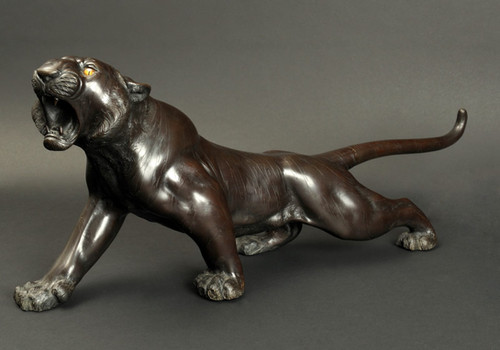Bronze-Tiger | Ritter Antiques