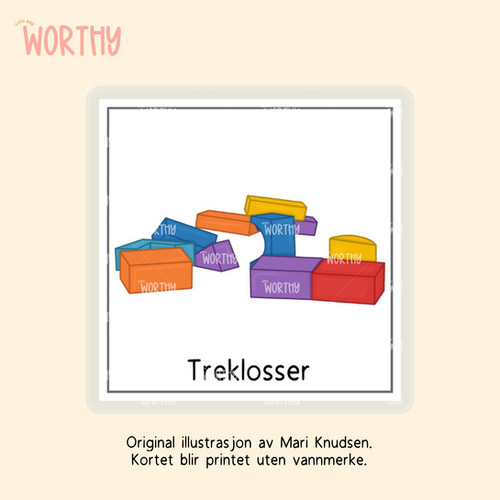 Treklosser - Bildekort | Worthy