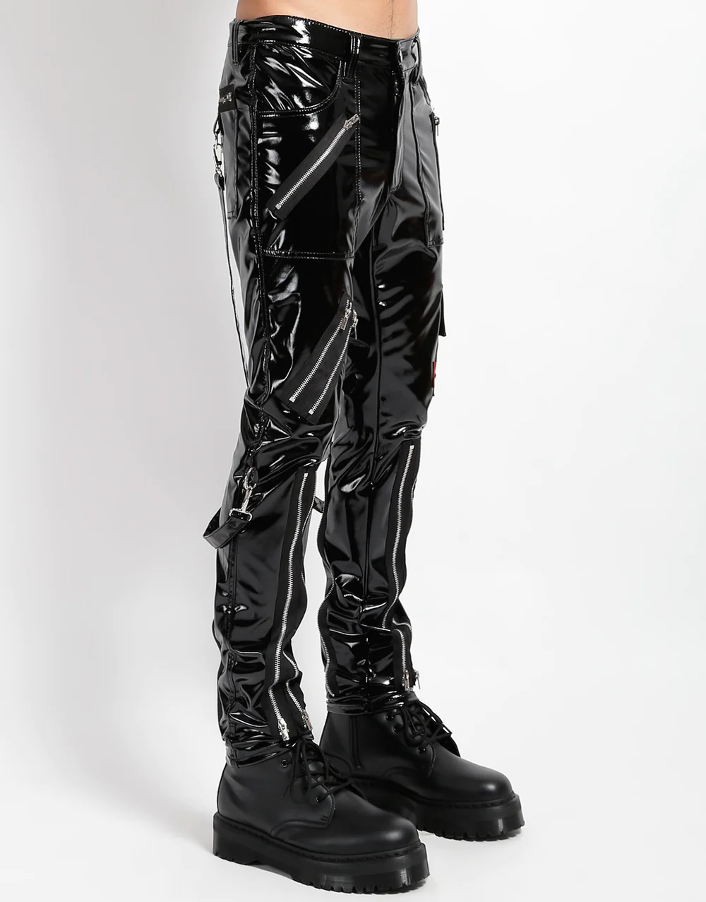 Tripp NYC - PVC Vinyl Classic Slim Leg Bondage pant | Borderline Plus
