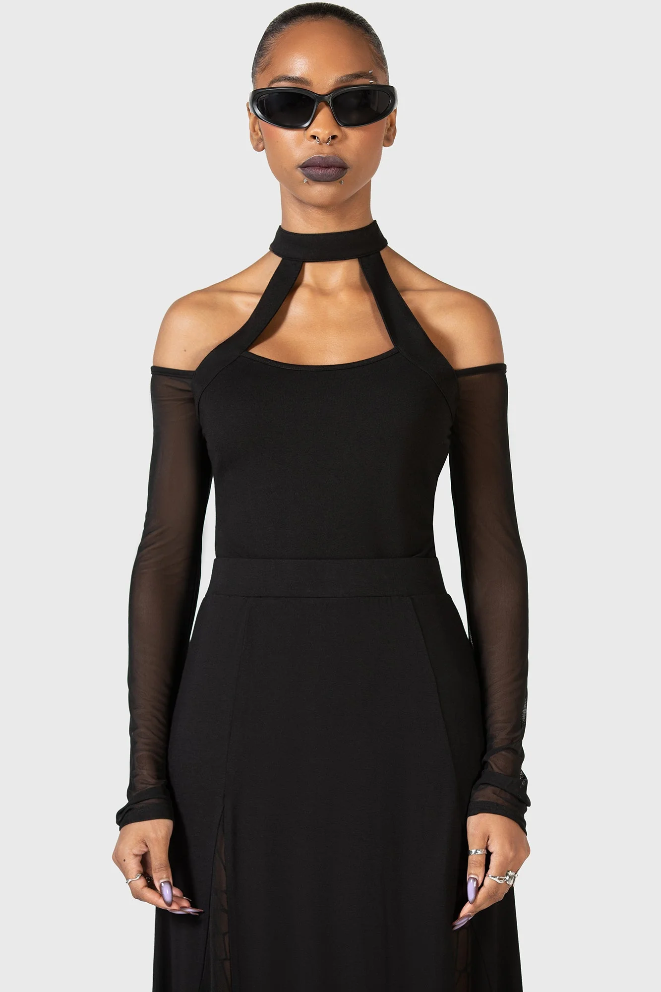Killstar - Only Consolation Long Sleeve Top | Borderline Plus