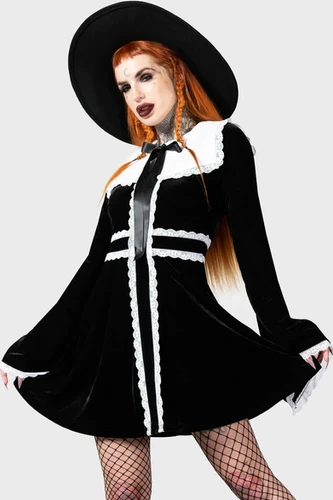 Killstar - Infinity Coven Long Sleeve Dress | Borderline Plus
