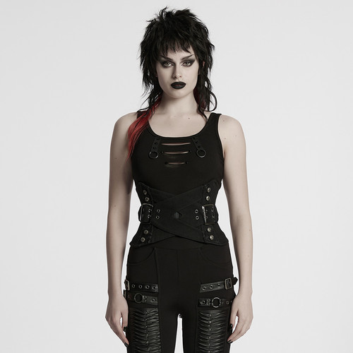 PUNK RAVE-Punk Interlaced Waist Corset | Borderline Plus