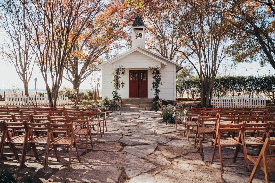 Wedding Ceremony at The Pavilion | Moon River Ranch