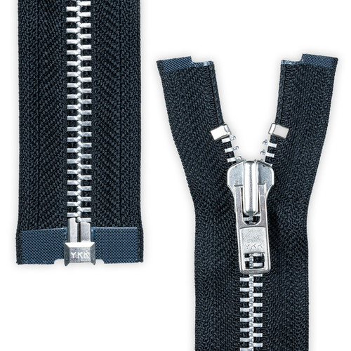 YKK No.8 Heavy Duty Open Ended Metal Zip | The Threadery
