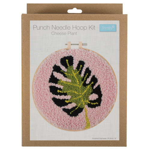Punch Needle Kit - Cheese Plant | The Threadery