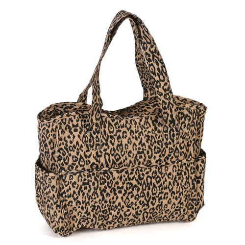 Leopard Craft Bag | The Threadery