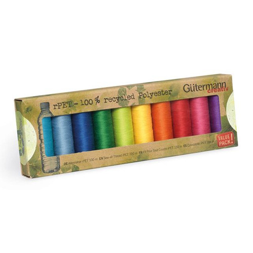 Gütermann Recycled Sewing Thread pack | The Threadery