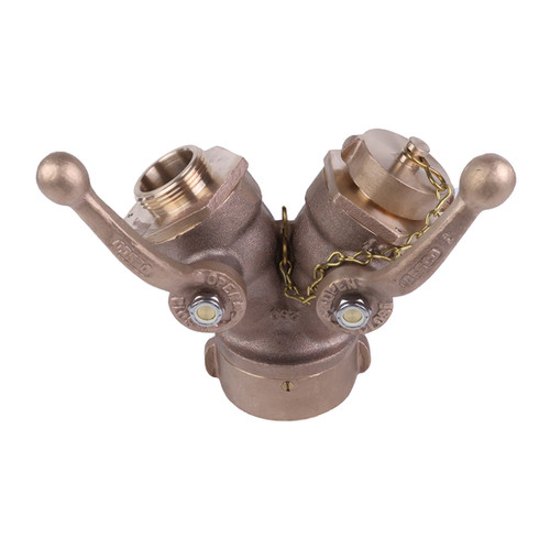 No. 125 Shut-Off Siamese Ball Valve | Service Brass