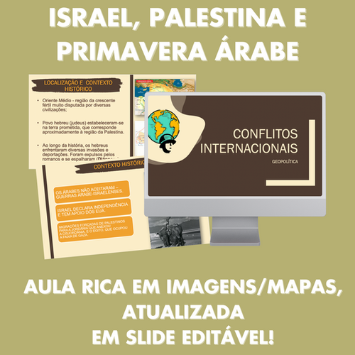 SLIDE- ISRAEL, PALESTINA E PRIMAVERA ÁRABE | Salva Prof