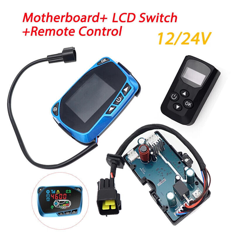 Chinese Diesel Heater Controller, Motherboard & Remote Control Guide