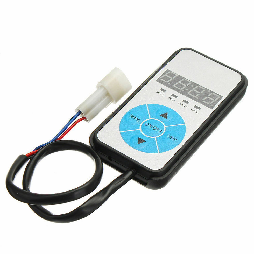Chinese Diesel Heater Controller, Motherboard & Remote Control Guide