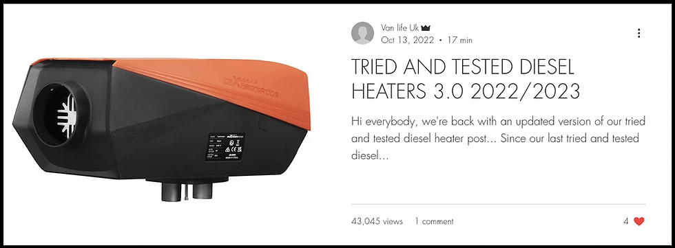 Fitting Your Own Chinese Diesel Heater - Everything You Need To Know