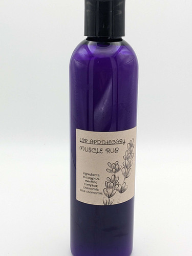 8oz Ocean Blue Muscle Rub | LsrApothecary&More