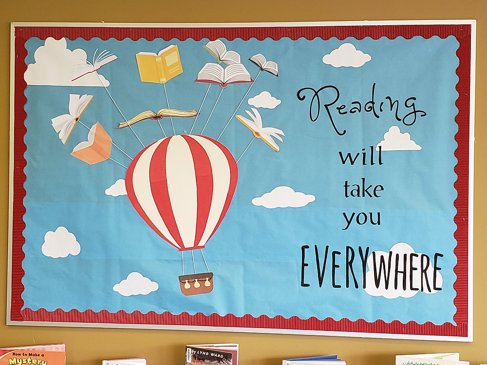 Hot Air Balloon Bulletin Board