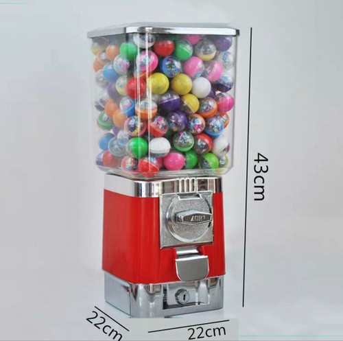 43cm Red Rectangle Gashapon Machine, Japan candy toy vending machine ...