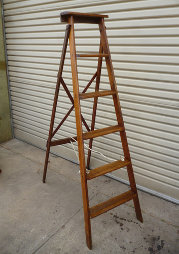 Restored vintage step ladder | Antique Effects
