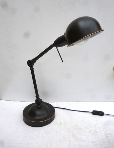 Vintage antique copper desk light | Antique Effects