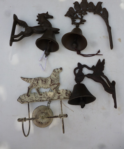 New range of rustic cast iron door bells | Antique Effects