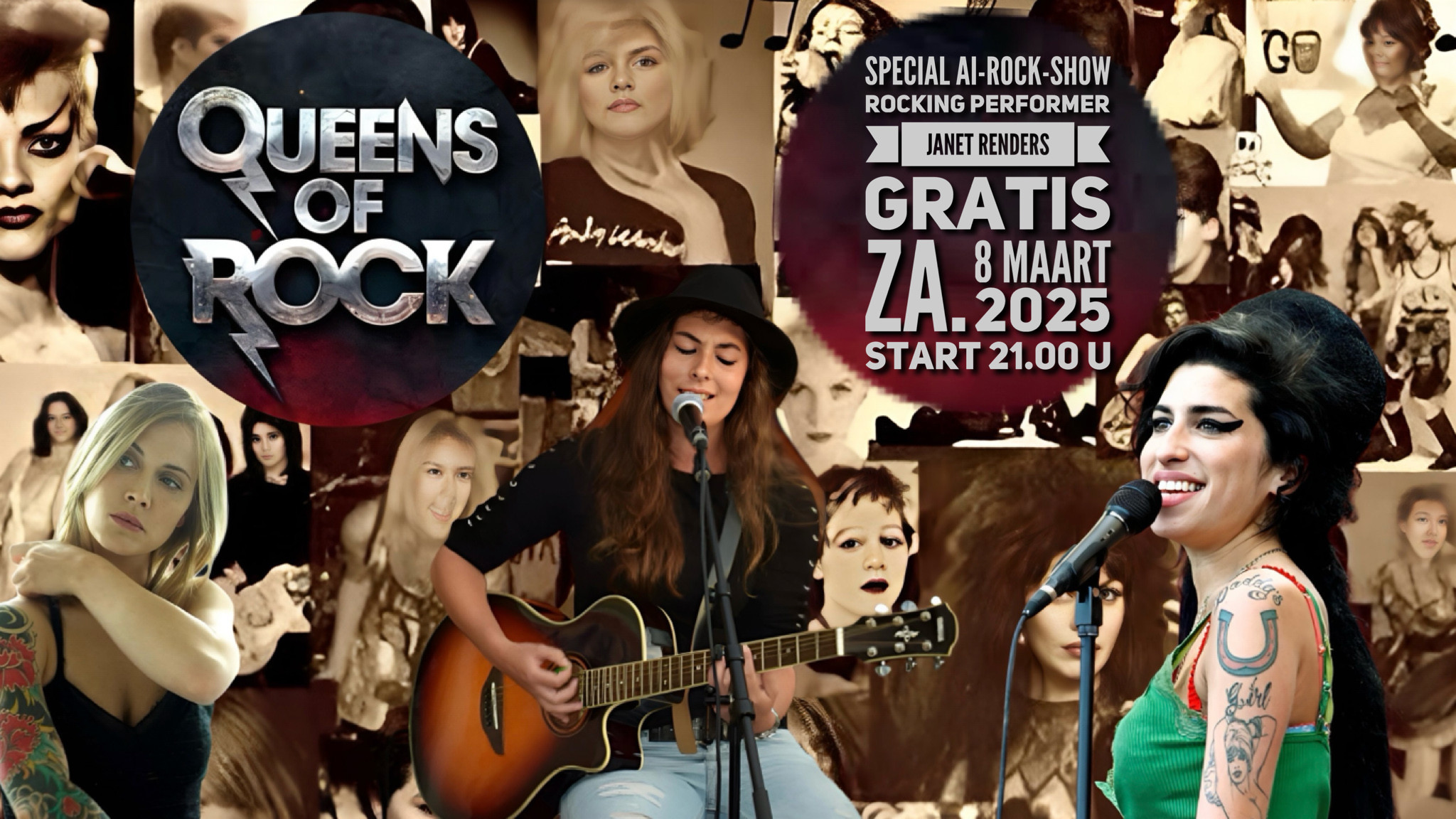 QUEENS of ROCK - Janet Renders | Tilburgs Hoop