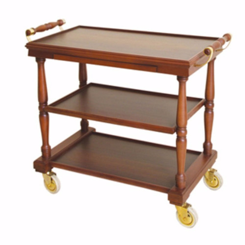 Wooden Servery Trolley | Ayazlar Mutfak