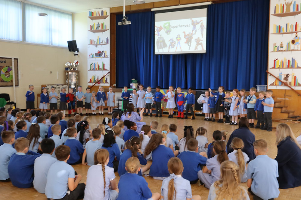 Reception Superhero Assembly