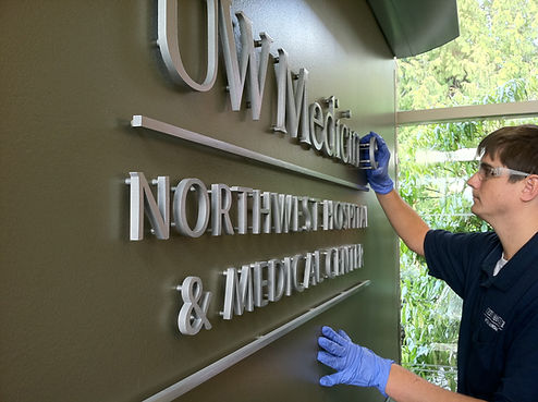 About | SIGNS VISUAL HOUSTON | Custom Signage | Dimensional Lettering ...