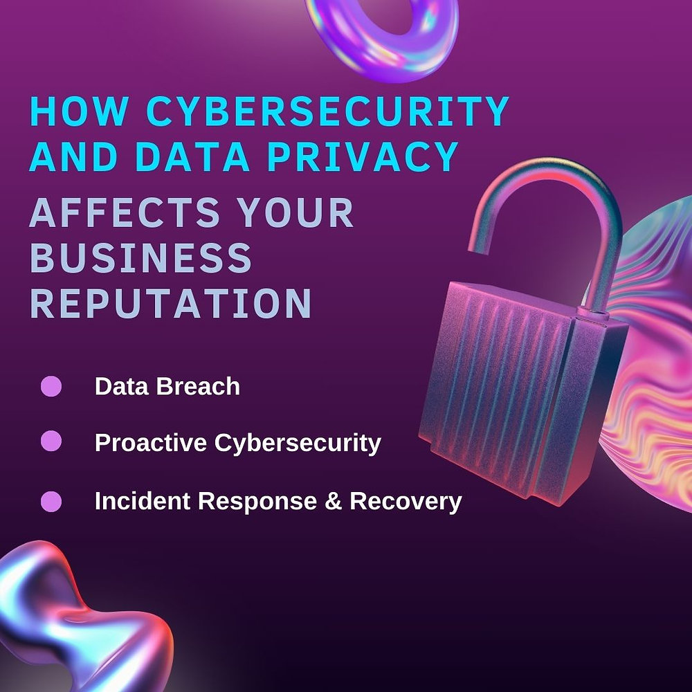 How Cybersecurity and Data Privacy Can Affect Your Business Reputation
