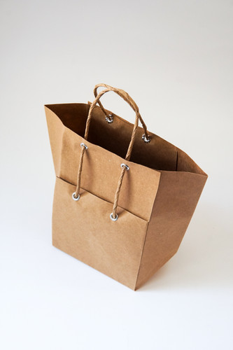 Humble Blank -Brown Recycled Kraft Paper Bags (Pack of 5) | Humble Bags