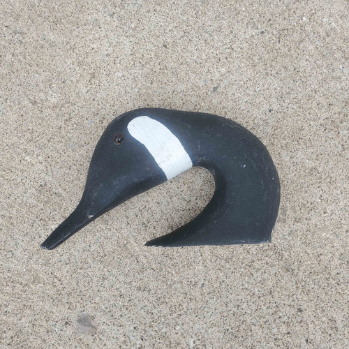 Wooden Head - Bent Neck Canadian Goose | Fowl Foolers