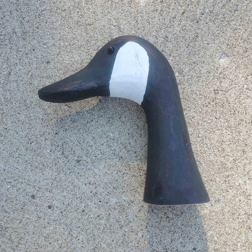 Wooden Head - Upright Canadian Goose | Fowl Foolers