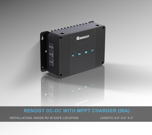 Renogy DCC50S 50A MPPT with DC-DC Charge Controller | Great Lakes Rv Solar