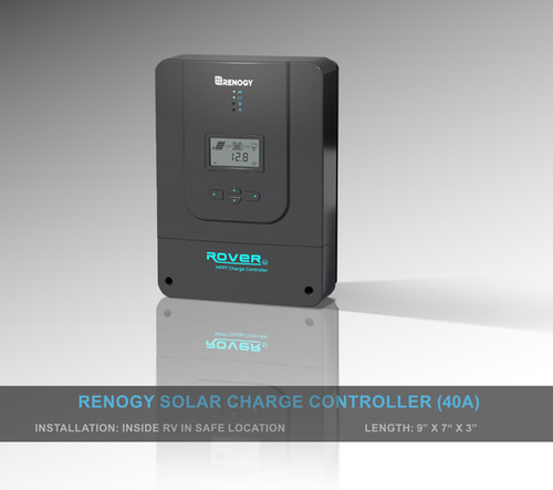 Renogy Rover 40A MPPT Solar Charge Controller (G3 - RS485) | Great ...