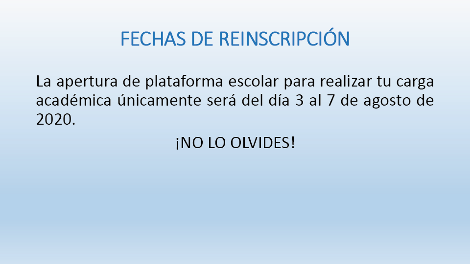 ¿cómo realizar tu proceso de reinscripción en línea?