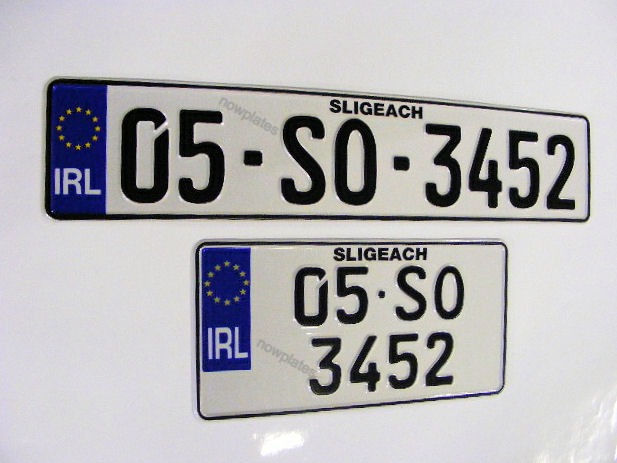 German Square Number Plates Dublin at NowPlates