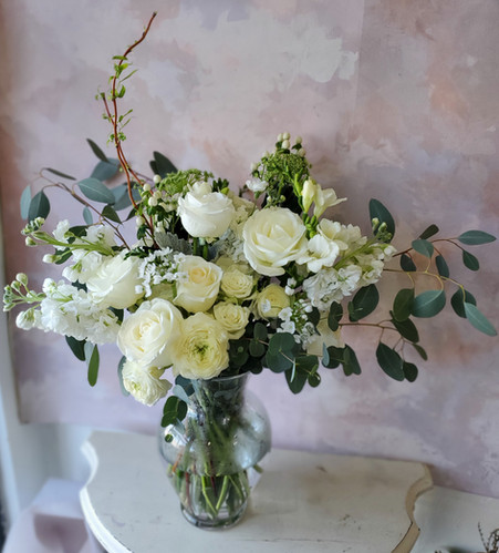 Pure Devotion Arrangement | Flower Culture